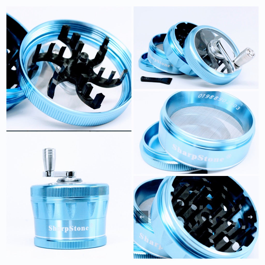 SHARPSTONE® V2 CRANK TOP - 2.5" GRINDER – Dixie Smoke Shop